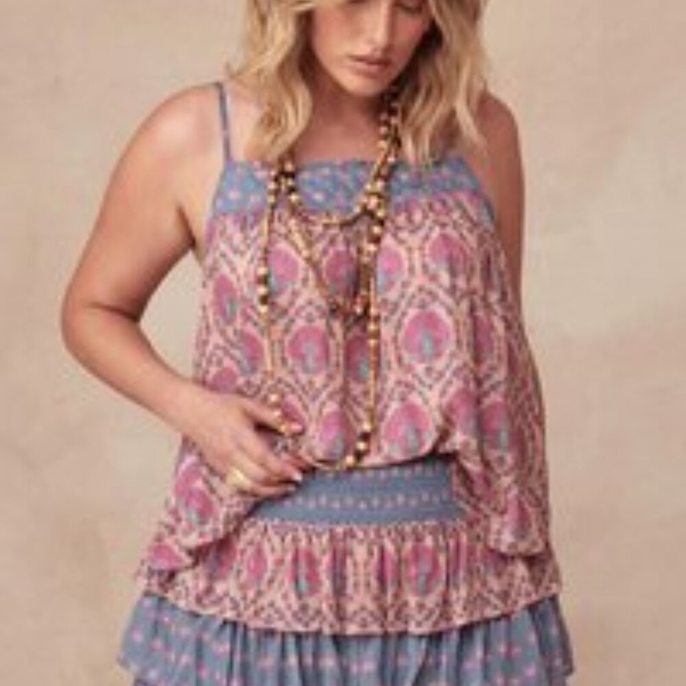 Spell & Gypsy Chateau Cami In Lavender - Size 3xl - Gem